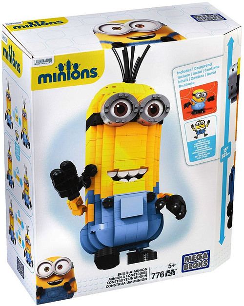 Mega Bloks Despicable Me Minions Build-A-Minion Kevin Set 38028 - ToyWiz
