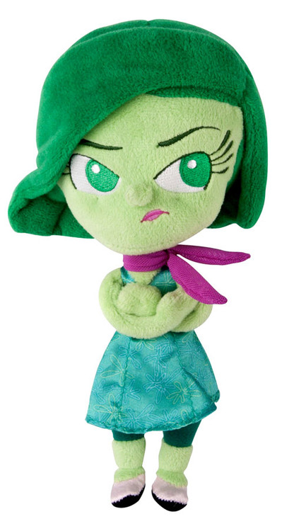 Disney Pixar Inside Out Disgust Basic Plush Tomy - ToyWiz