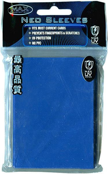 Card Supplies Neo Sleeves Flat Reflex Blue Standard Card Sleeves 50 ...