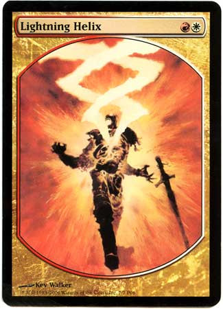 Magic The Gathering Textless Player Rewards Single Card Promo Lightning ...