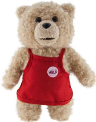 Ted Movie Ted 8 Plush Apron Commonwealth Toys - ToyWiz