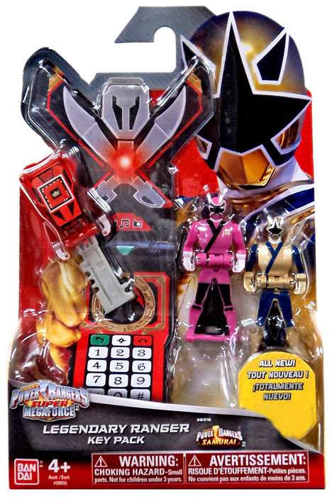 Power Rangers Super Megaforce Legendary Ranger Key Pack Roleplay Toy ...