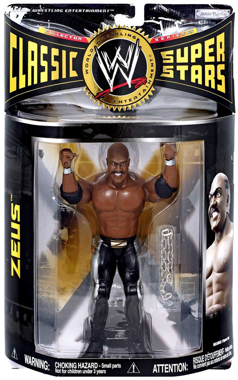 WWE Wrestling Classic Superstars Series 15 Zeus Action Figure Jakks ...