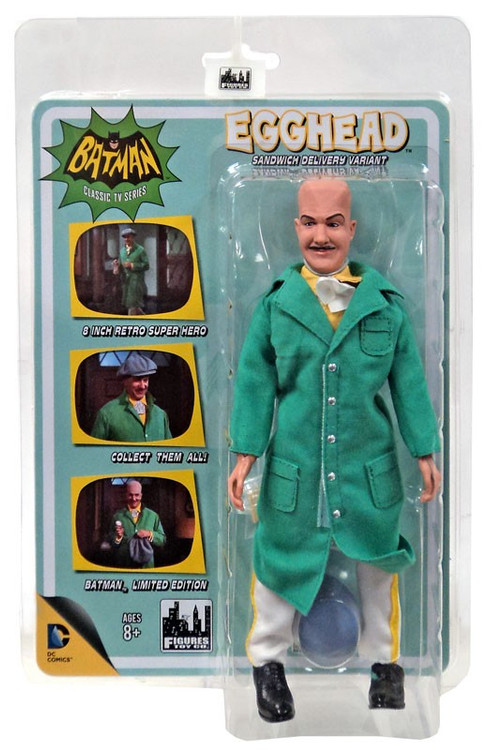 Batman 1966 TV Series Villain Variant Series Egghead 8 Retro Action ...