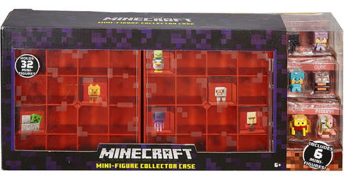 Minecraft Series 3 Netherrack Mini Figure Collector Case Mattel Toys ...