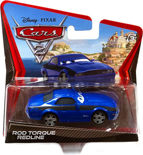 Disney Pixar Cars Cars 2 Main Series Rod Torque Redline 155 Diecast Car ...