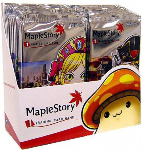 Maple Story Trading Card Game Maple Story Base Premiere Booster Box 24 ...