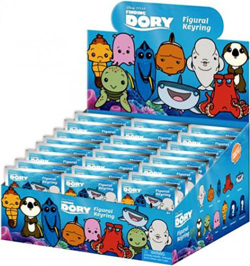 Disney 3D Figural Keyring Finding Dory Mystery Box 24 Packs Monogram ...