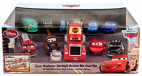 Disney Pixar Cars Radiator Springs Deluxe Set Exclusive 143 Diecast Car ...