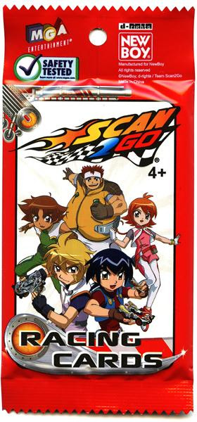 Scan 2 Go Racing Cards Booster Pack MGA Entertainment - ToyWiz