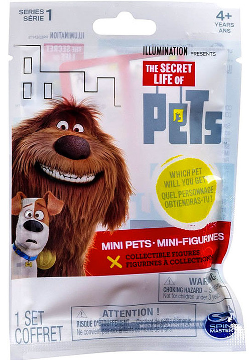 The Secret Life of Pets Mini Pets Series 1 Mini Figure Mystery Pack ...