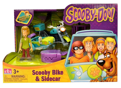 Scooby Doo Scooby Bike Sidecar Playset Includes Shaggy Zoink - ToyWiz
