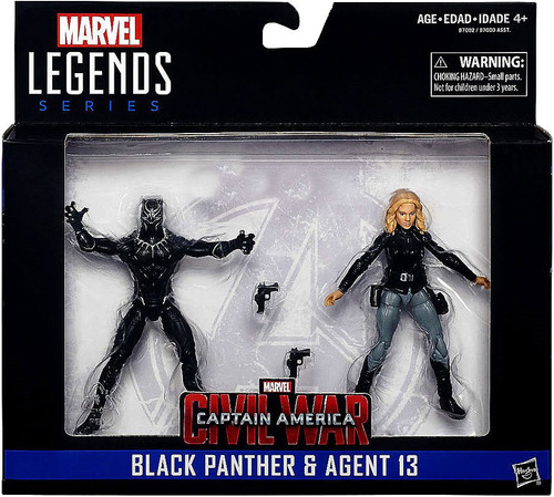 Marvel Black Panther Agent 13 3.75 Action Figure 2-Pack Hasbro - ToyWiz
