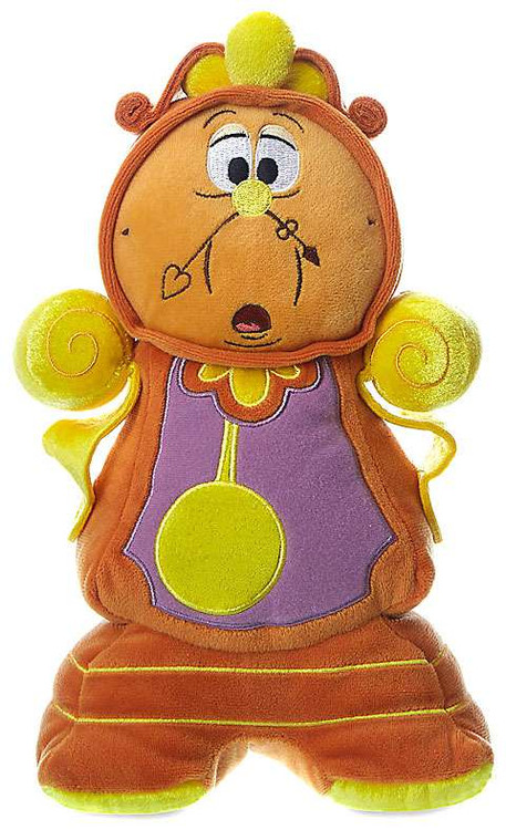 Disney Princess Beauty and the Beast Cogsworth Exclusive 10.5 Plush ...