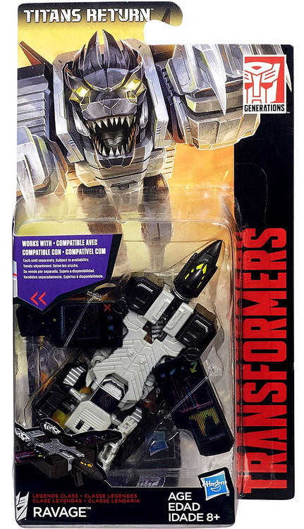 Transformers Generations Titans Return Ravage Legend Action Figure ...