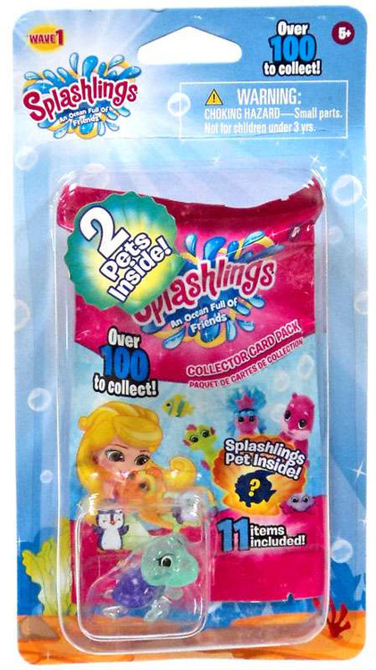 Splashlings Upper Deck Wave 1 Splashlings Mystery Pack Bonus Splashling ...