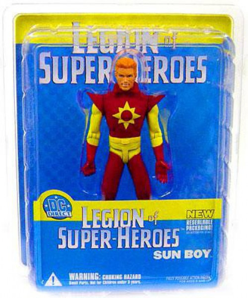 DC Legion of Super Heroes Sun Boy Action Figure DC Direct - ToyWiz