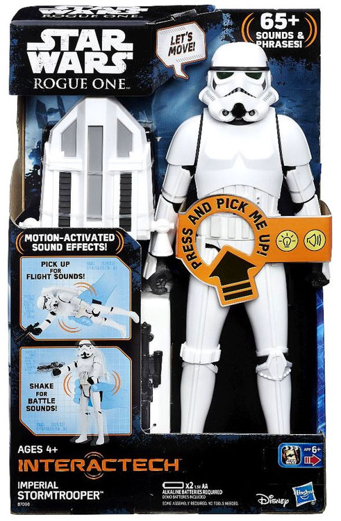 Star Wars Rogue One Interactech Imperial Stormtrooper Action Figure Hasbro ToyWiz