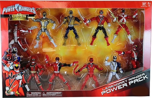 Power Rangers The Mega Collection Legendary Ranger Power Pack Exclusive ...