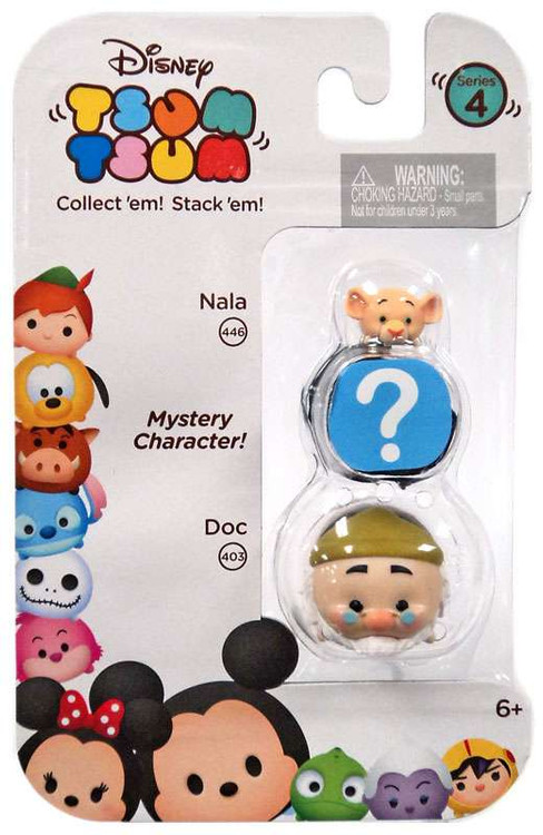 Disney Tsum Tsum Series 4 Nala Doc 1 Minifigure 3-Pack Jakks Pacific ...