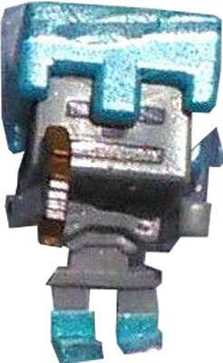 Minecraft Ice Series 5 Skeleton with Diamond Armor Mini Figure Mattel ...