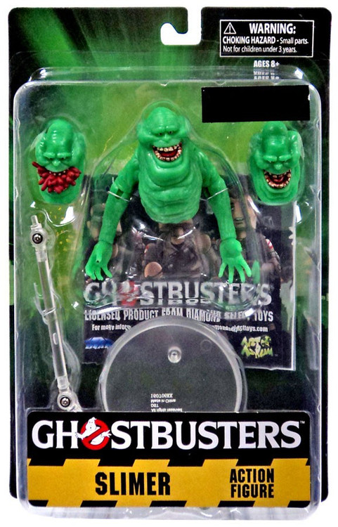 Ghostbusters Select Series 3 Slimer Exclusive Action Figure Glow-in-the ...