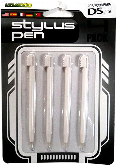 Nintendo Nintendo DS Stylus Pen 4-Pack White Komodo - ToyWiz