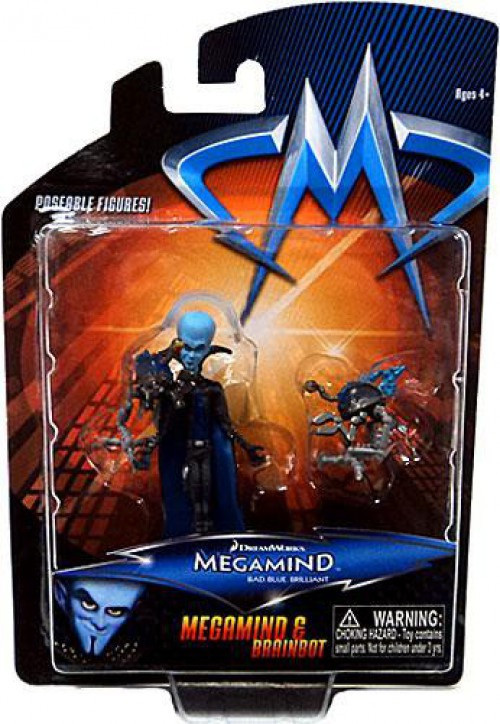 Megamind Megamind Brainbot Mini Figure 2-Pack Manley Toys - ToyWiz