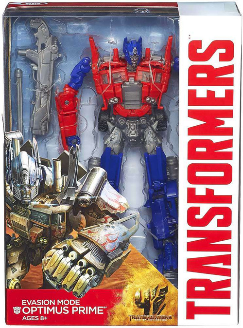 Transformers Age of Extinction Evasion Mode Optimus Prime Voyager Action Figure Damaged Package Hasbro ToyWiz