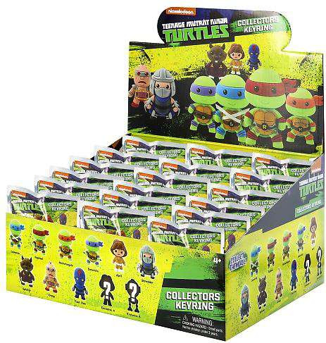 Teenage Mutant Ninja Turtles 3D Figural Keyring TMNT Series 1 Mystery ...