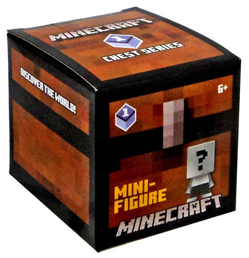 Minecraft Chest Series 1 Purple Mystery Pack Mattel Toys - ToyWiz