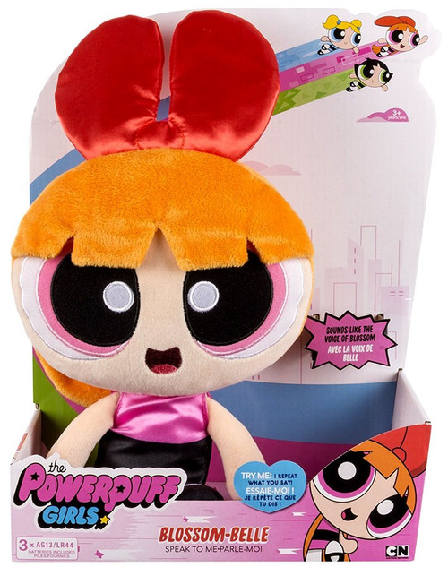 The Powerpuff Girls Blossom Interactive Plush Spin Master - ToyWiz