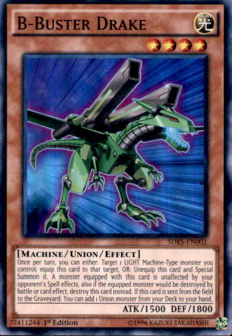 YuGiOh Seto Kaiba Structure Deck Single Card Super Rare B-Buster Drake ...
