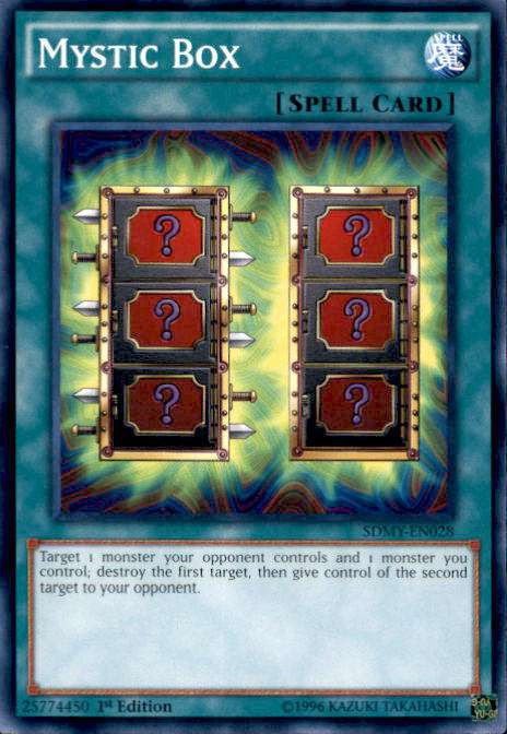 YuGiOh Yugi Muto Structure Deck Single Card Common Mystic Box SDMY ...
