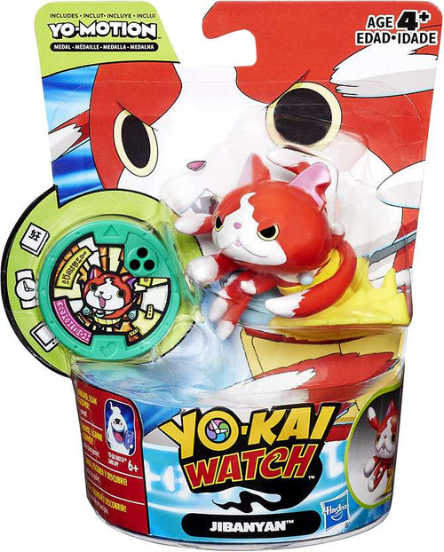 Yo-Kai Watch Yo-Motion Medal Moments Jibanyan Mini Figure Yo-Motion ...