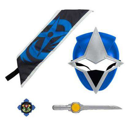 Power Rangers Ninja Steel Blue Ranger Hero Set Roleplay Toy Bandai ...