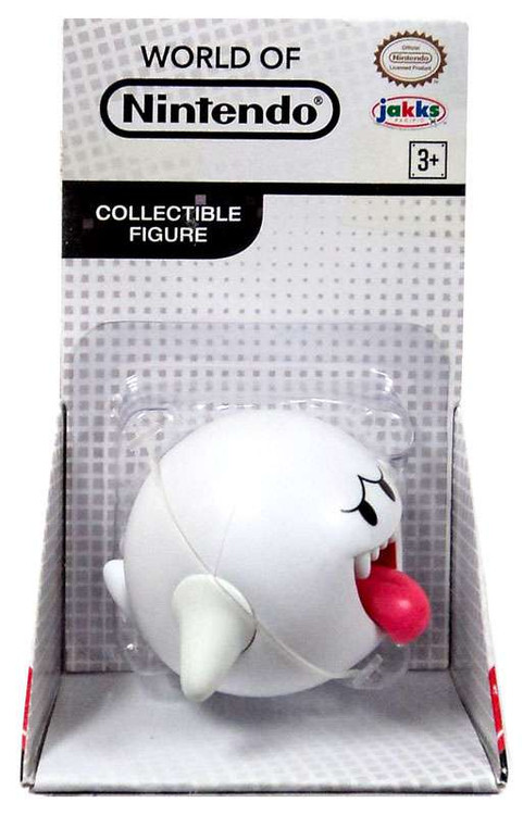 World of Nintendo Super Mario Boo 2.5 Mini Figure Collectible Figure ...