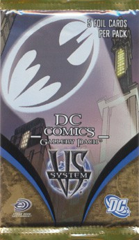 DC VS System Trading Card Game Gallery Booster Pack 5 Cards Upper Deck ...