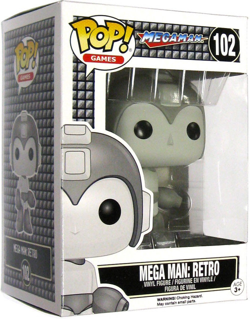 Funko Mega Man POP Games Mega Man Retro Exclusive Vinyl Figure 102 ...