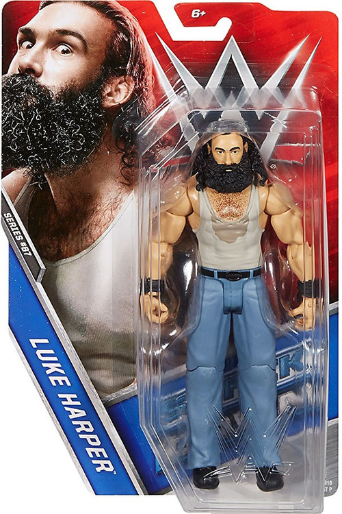 WWE Wrestling Series 67 Luke Harper 6 Action Figure Mattel Toys - ToyWiz