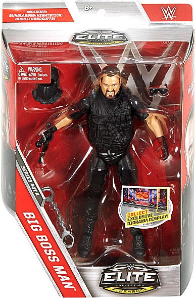 WWE Wrestling Elite Collection Series 47 Big Boss Man 6 Action Figure ...