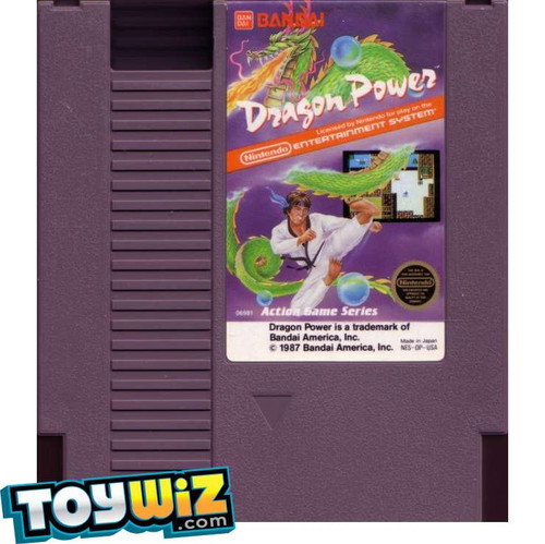 Nintendo NES Dragon Power Video Game Cartridge Bandai America - ToyWiz