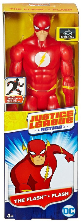 Justice League Action JLA The Flash 12 Action Figure Mattel Toys - ToyWiz