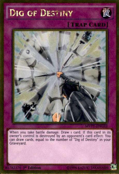 YuGiOh Dark Side of Dimensions Gold Edition Single Card Gold Rare Dig ...
