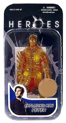 Heroes Peter Exclusive Action Figure Exploding Man Mezco Toyz - ToyWiz
