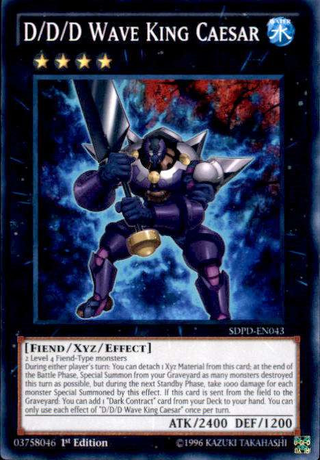 YuGiOh Pendulum Domination Structure Deck Single Card Common DDD Wave ...