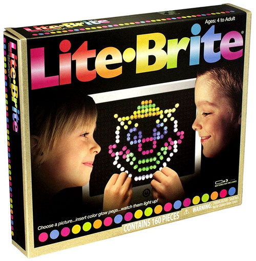 Lite Brite Lite Brite Magic Screen 160 Pieces Basic Fun - ToyWiz