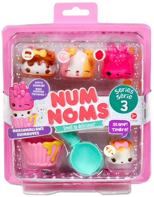 Num Noms Series 3 Marshmallows Starter 4-Pack MGA Entertainment - ToyWiz