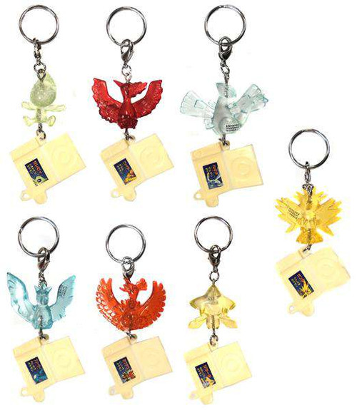 Pokemon Diamond Pearl Japanese Translucent Pokemon Set of 7 Keychain ...