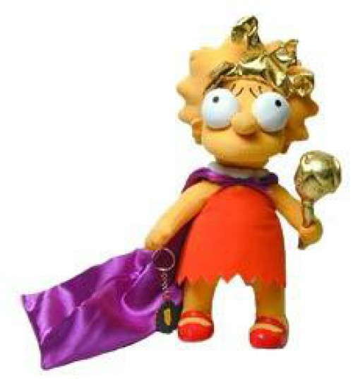 The Simpsons Lisa Simpson Plush Figure The Beauty Queen Applause - ToyWiz